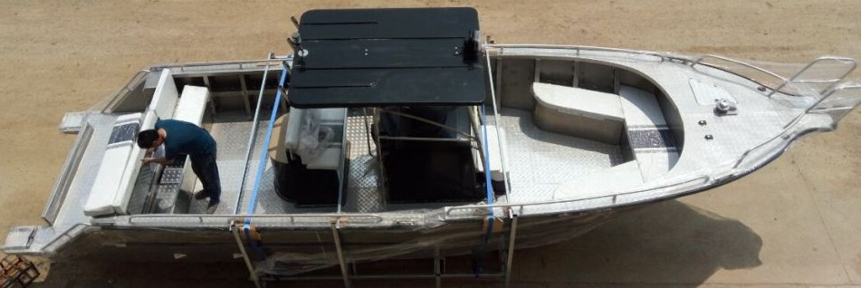 Aluminum commercial work fishing boat from China manufacturer - YAMANE ...
